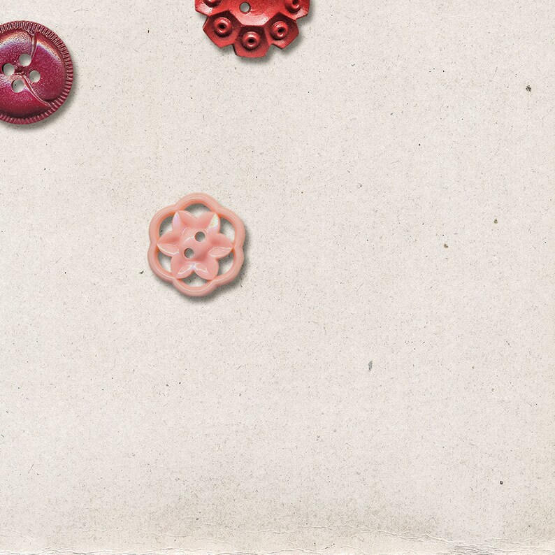Retro Buttons Vintage Button Mix Digital Download - Etsy