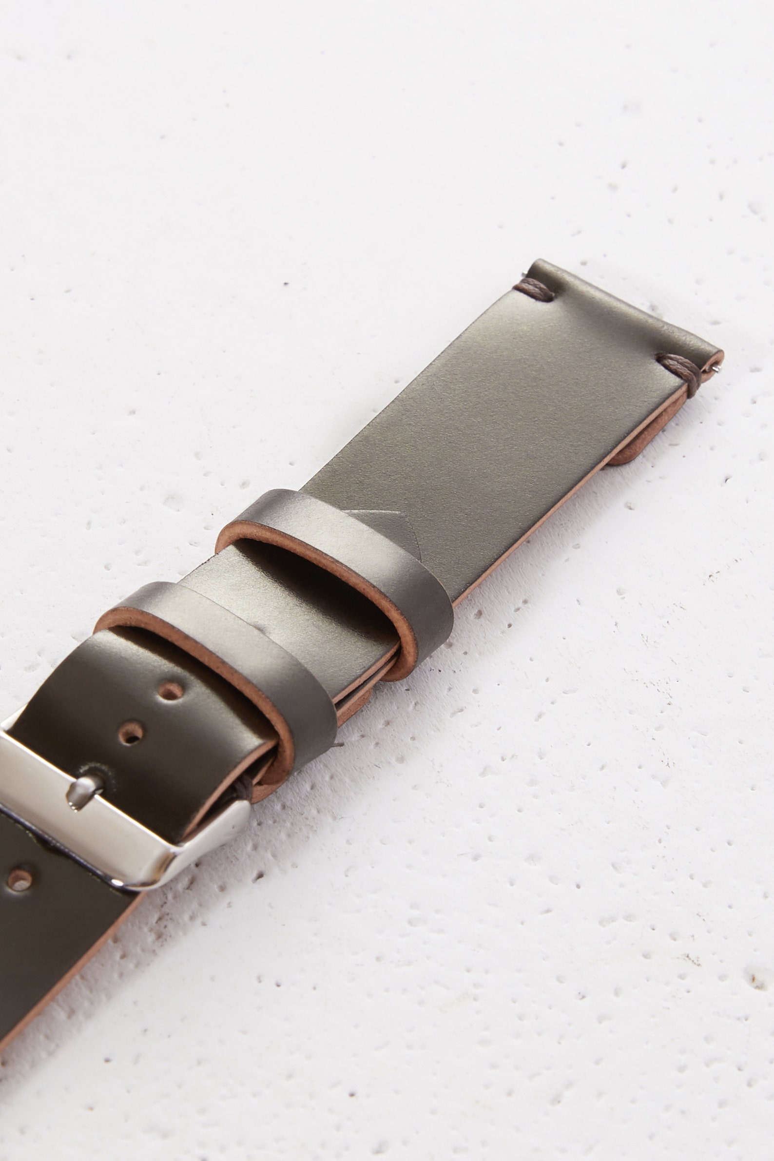 Brown Shell Cordovan Watch Strap Band in Horween Leather / 100% ...