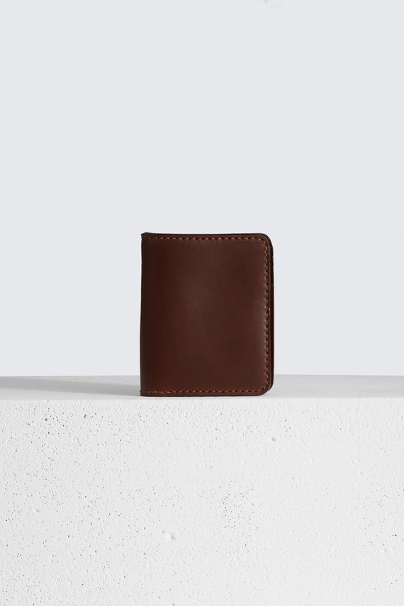 Horween Black, Brown or Burgundy Chromexcel Leather Wallet Horween Black, Brown or Burgundy Chromexcel Leather Wallet