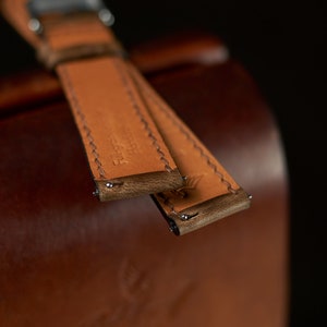 Natural Chromexcel Horween Leather Watch Strap Band / Handmade From ...