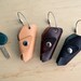 Leather Key Holder | Safety for Nails Key Carrier | Horween Leather Fob ...