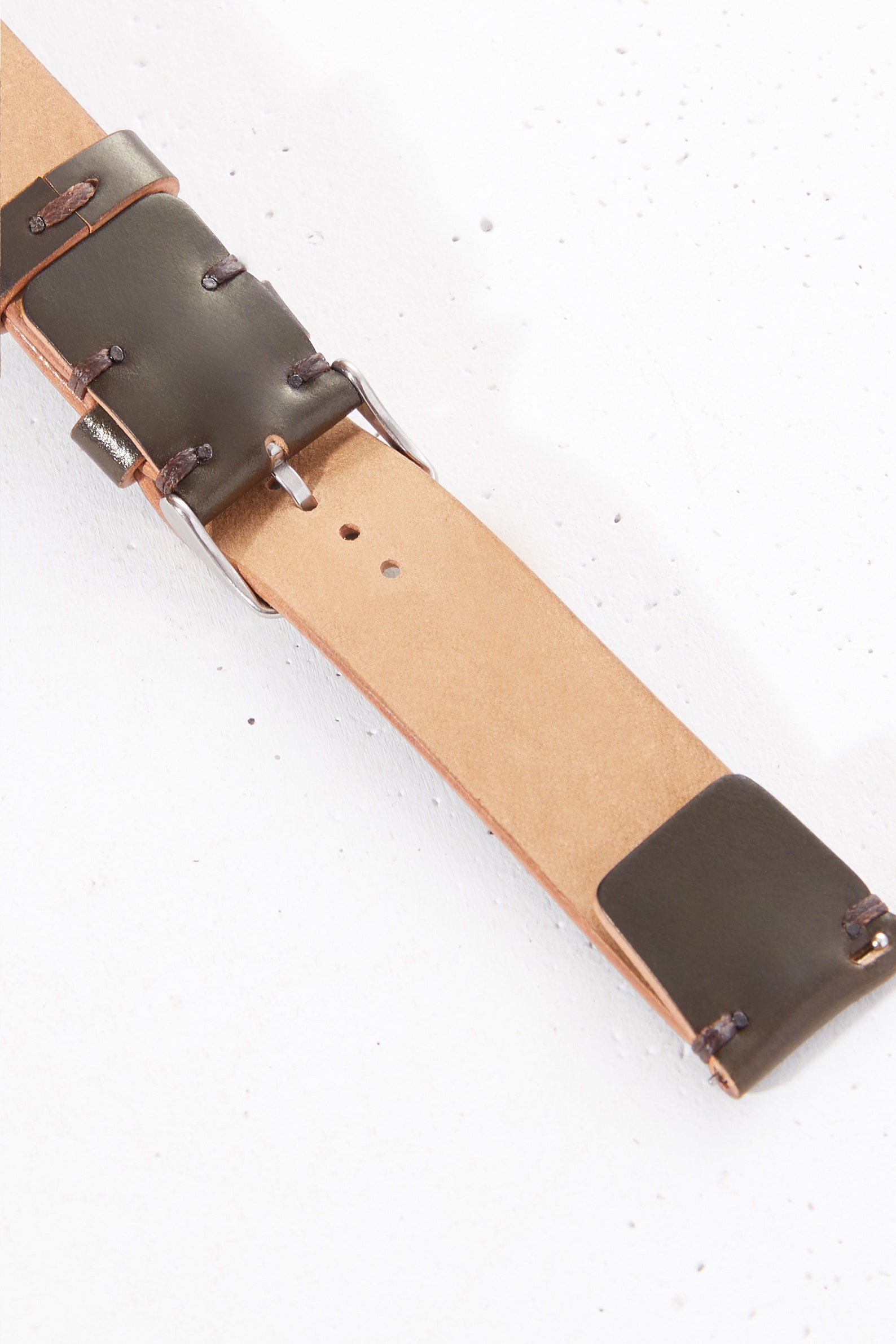Brown Shell Cordovan Watch Strap Band in Horween Leather / 100% ...