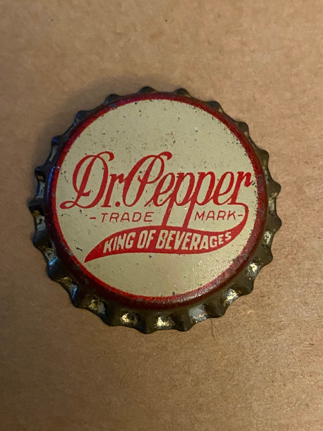 Rare NOS Dr. Pepper King of Beverages Bottle Cap - Etsy