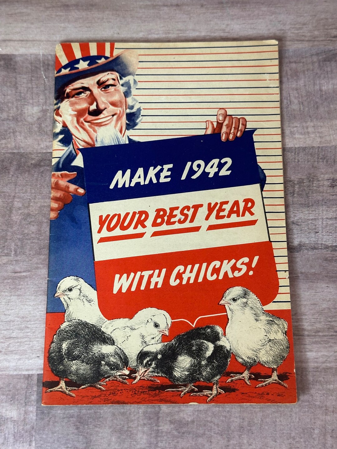 1942 Ful-o-pep Chick Booklet - Etsy
