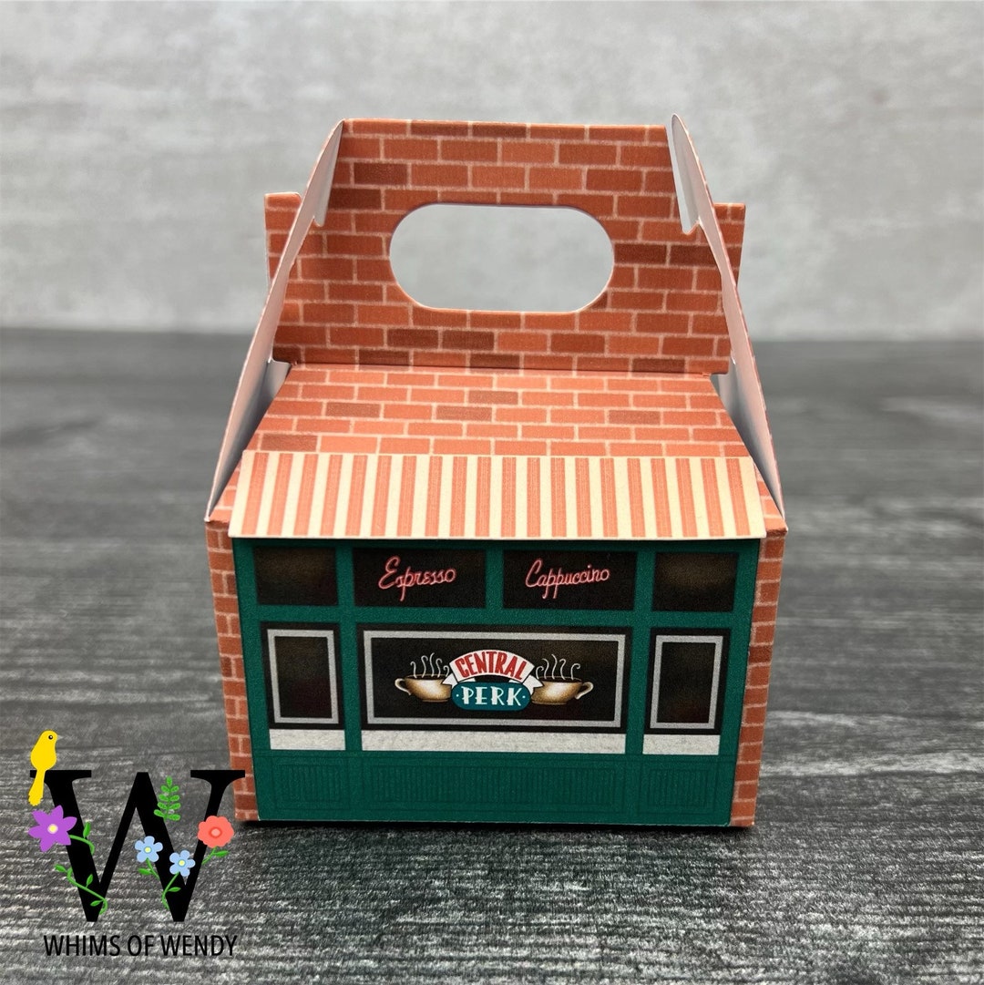Friends Gable Boxes Central Perk Building Design Party Favors Gift ...