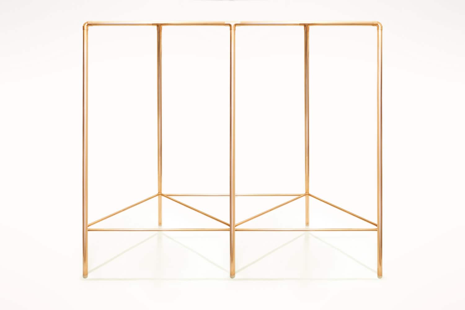 Double Trirack Copper Clothing Rack - Etsy