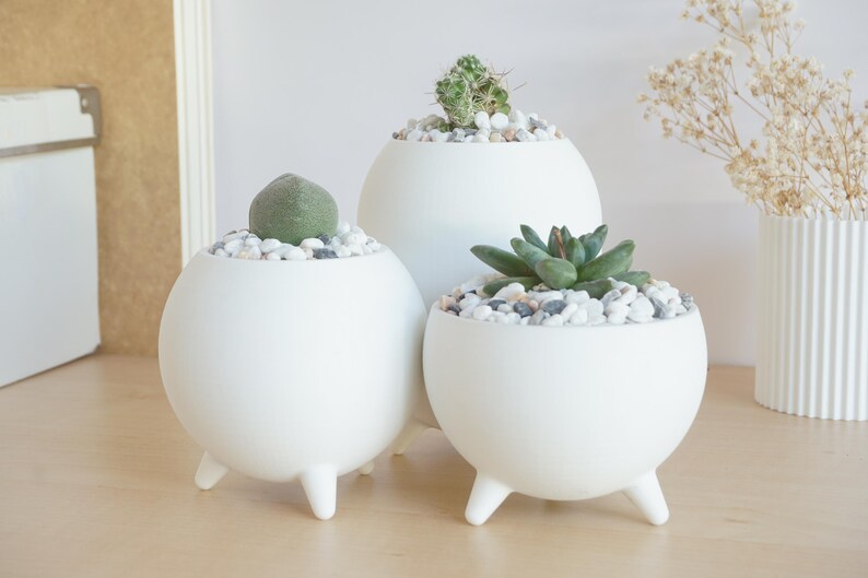 Sphere Succulent Planters Pots - Modern and Minimal - Etsy