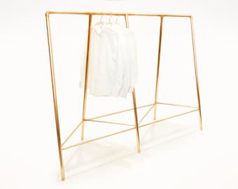 Trirack Copper Clothing Rack triangle Rack | Etsy