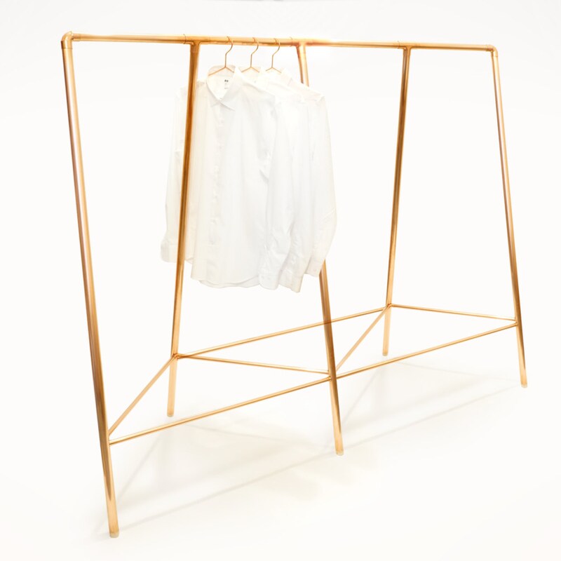 Copper Clothing Rack - Etsy