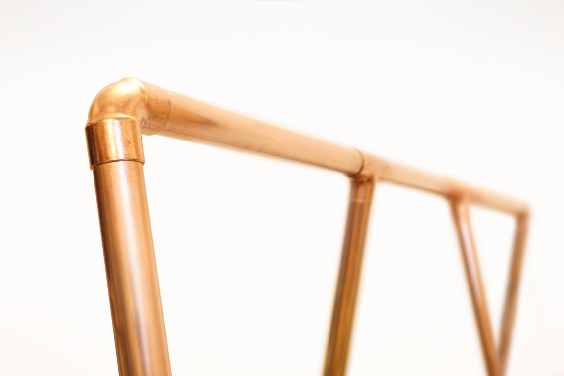 Double Trirack Copper Clothing Rack - Etsy