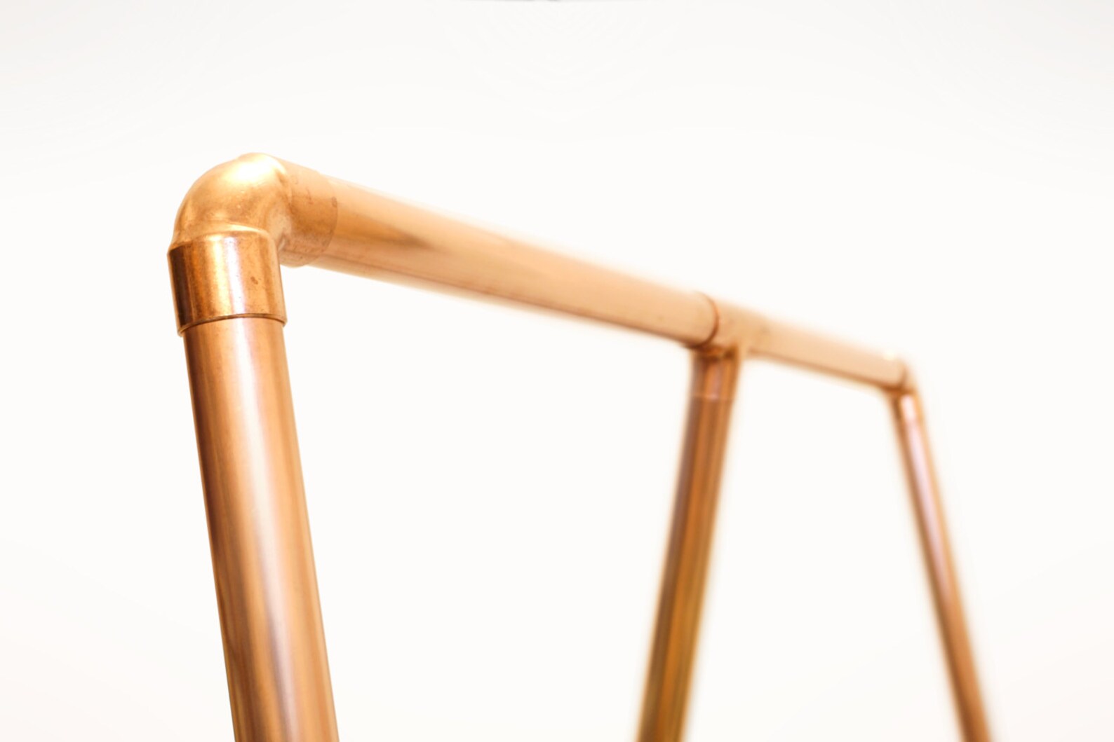 Trirack Copper Clothing Rack triangle Rack - Etsy