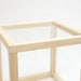 Cube Wood Display Case • Glass or Acrylic • Jewelry + Collectibles - Etsy