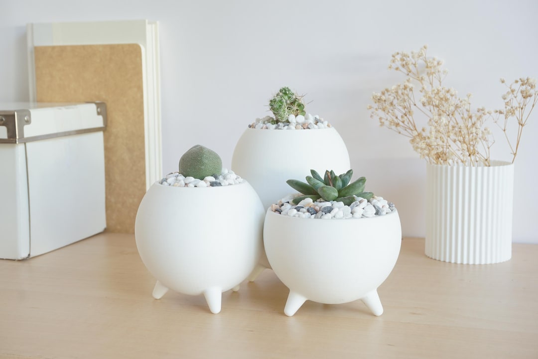 Sphere Succulent Planters Pots - Modern and Minimal - Etsy
