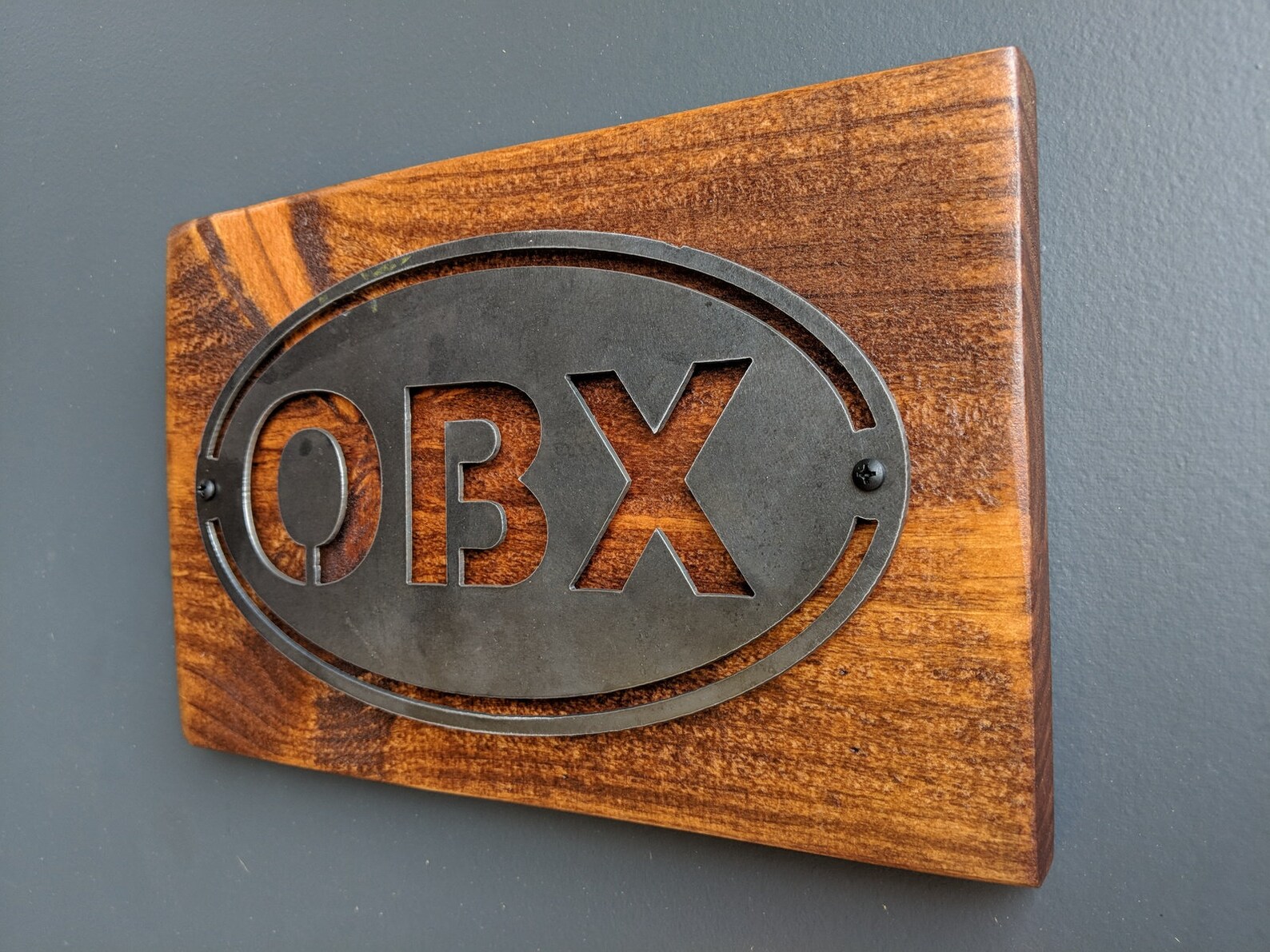 Rustic OBX Sign | Etsy