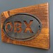 Rustic OBX Sign - Etsy