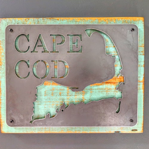 ENTERING CAPE COD Custom Wood Sign Multiple Size Options | Etsy