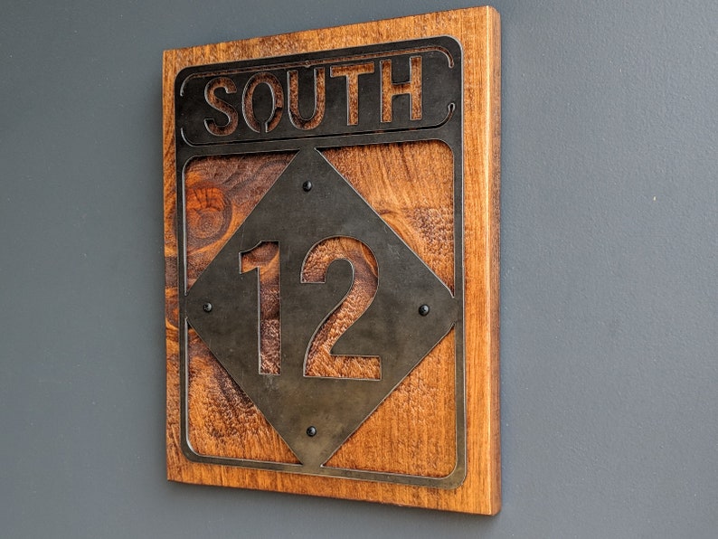 Rustic 12 South Sign OBX Route 12 North - Etsy