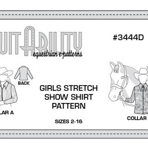 Western Shirt Sewing Pattern - Etsy