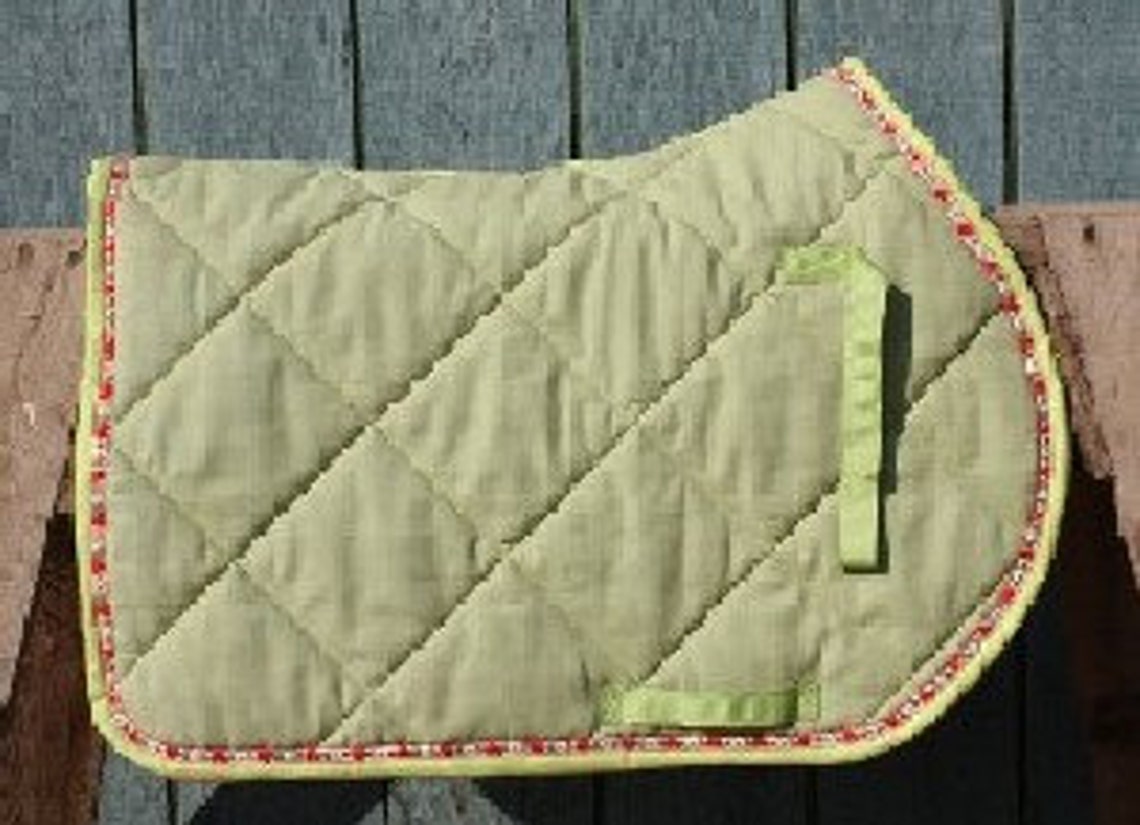 PDF Quilted Square All Purpose Saddle Pad Pattern - Etsy