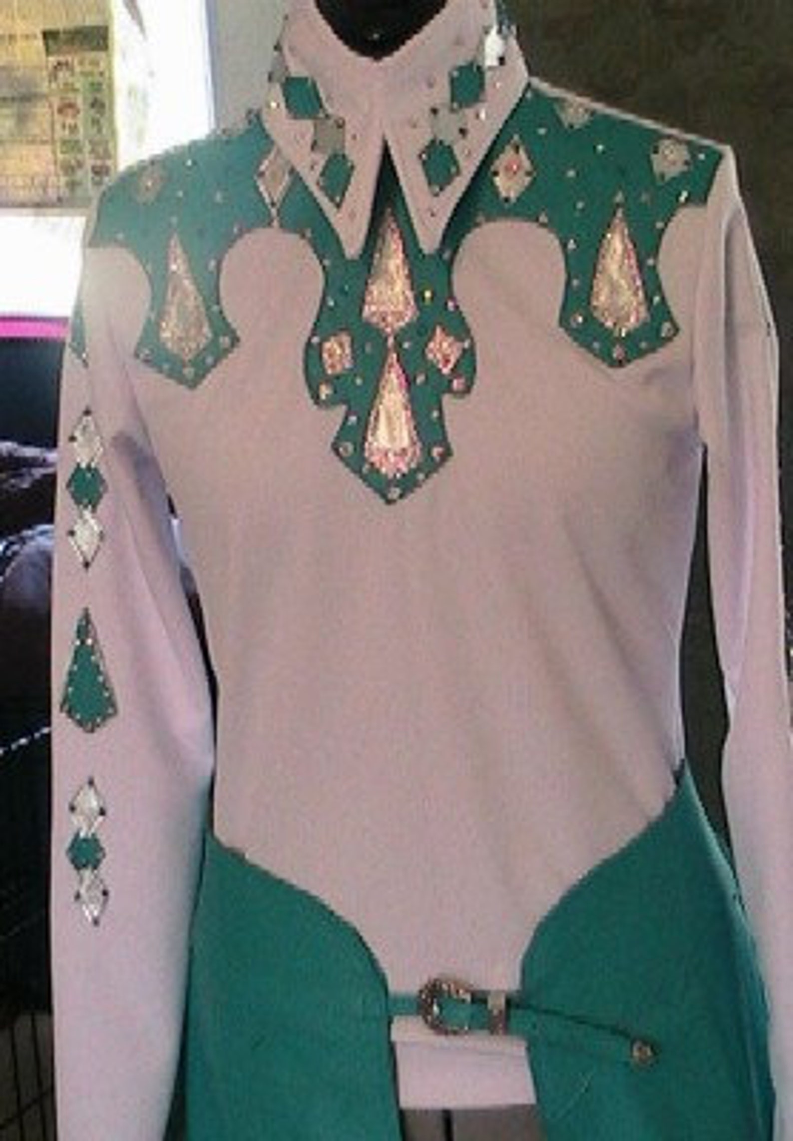 PDF Girls' Western Back Zipper Stretch Show Shirt Pattern | Etsy