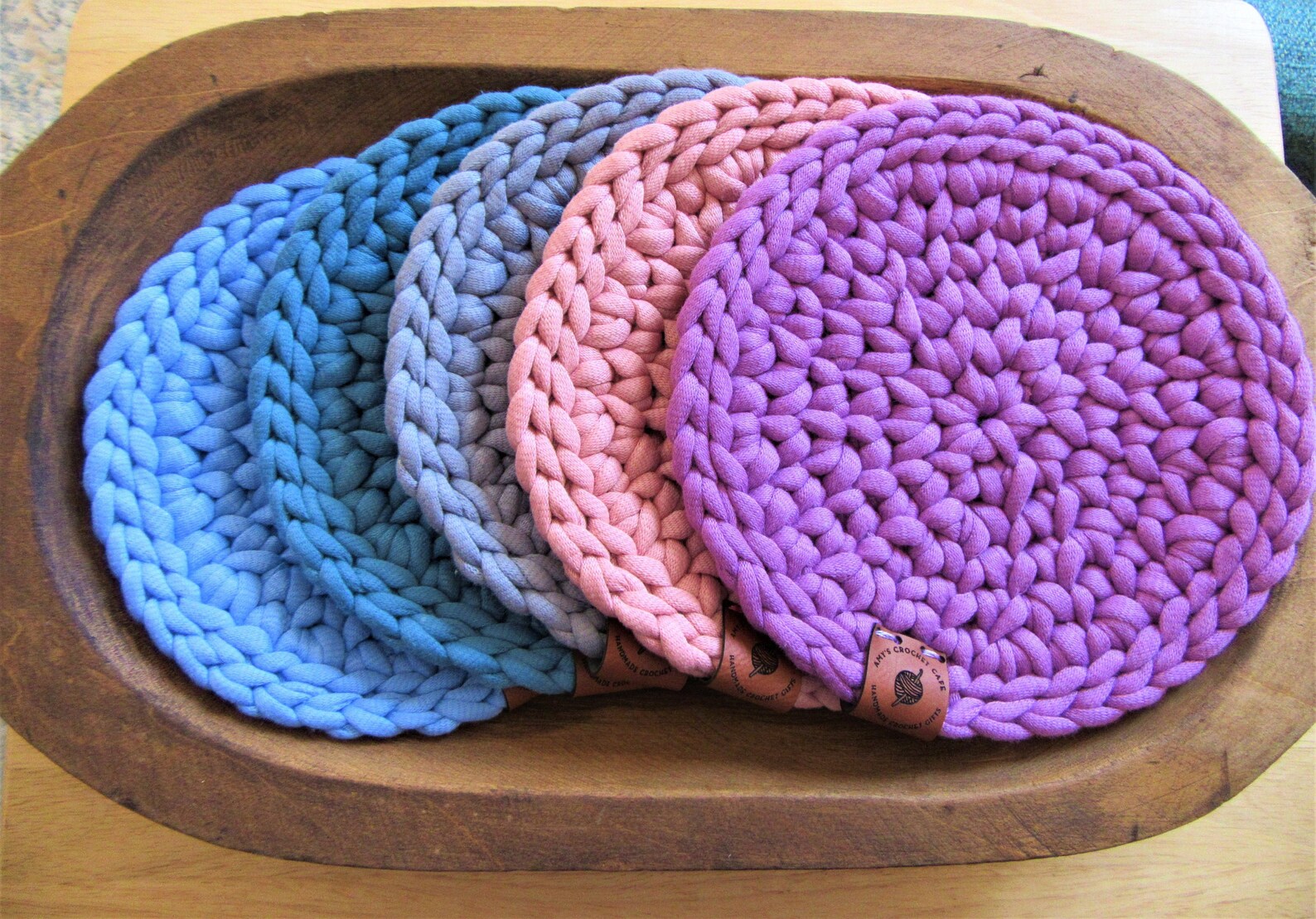 CROCHET FARMHOUSE TRIVET Eco Friendly Trivet Crochet Kitchen | Etsy