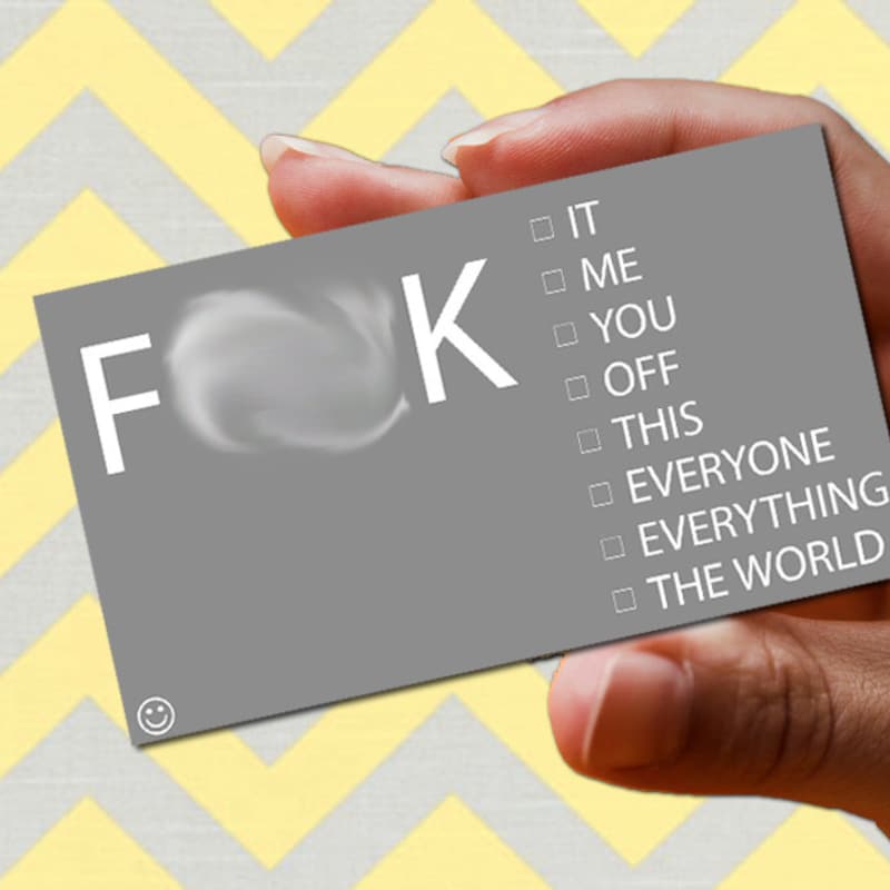 Funny Business Cards - Etsy