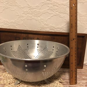 Vintage Aluminum Strainer, Aluminum Strainer, Aluminum Colander - Etsy