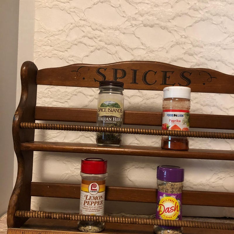 Vintage Spice Rack - Etsy