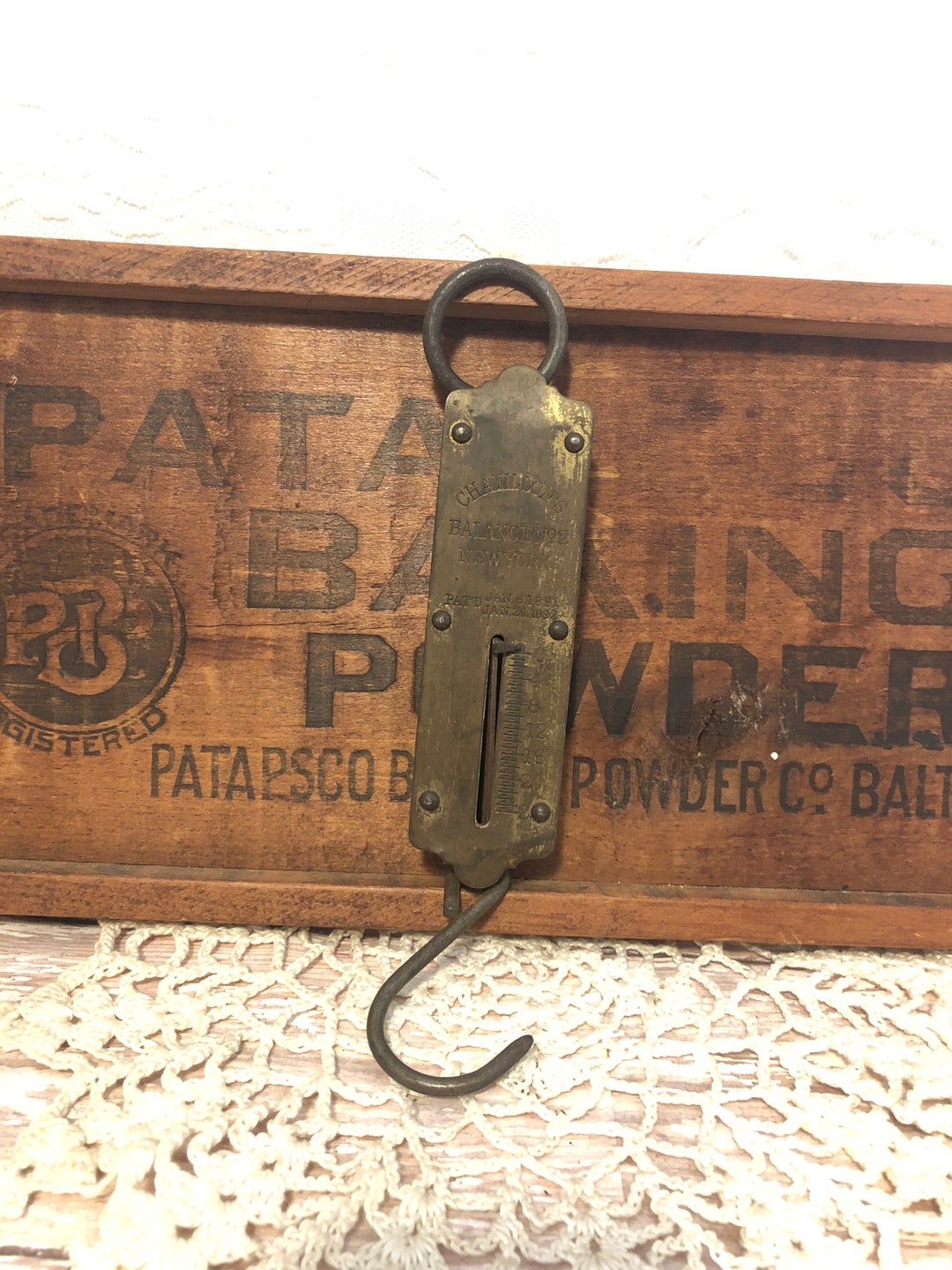 Vintage Hanging Scale - Etsy