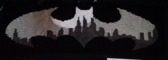 Classic Gotham City Pattern - Etsy