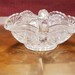 Vintage Pressed Clear Glass Triangle Shaped Trinket Dish With - Etsy