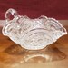 Vintage Pressed Clear Glass Triangle Shaped Trinket Dish With - Etsy