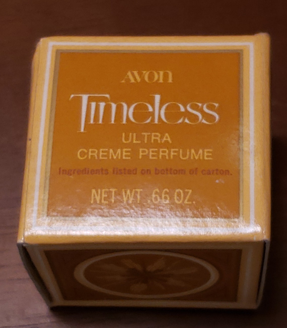 Vintage Avon Timeless Ultra Cream Perfume With Original Box In | Etsy