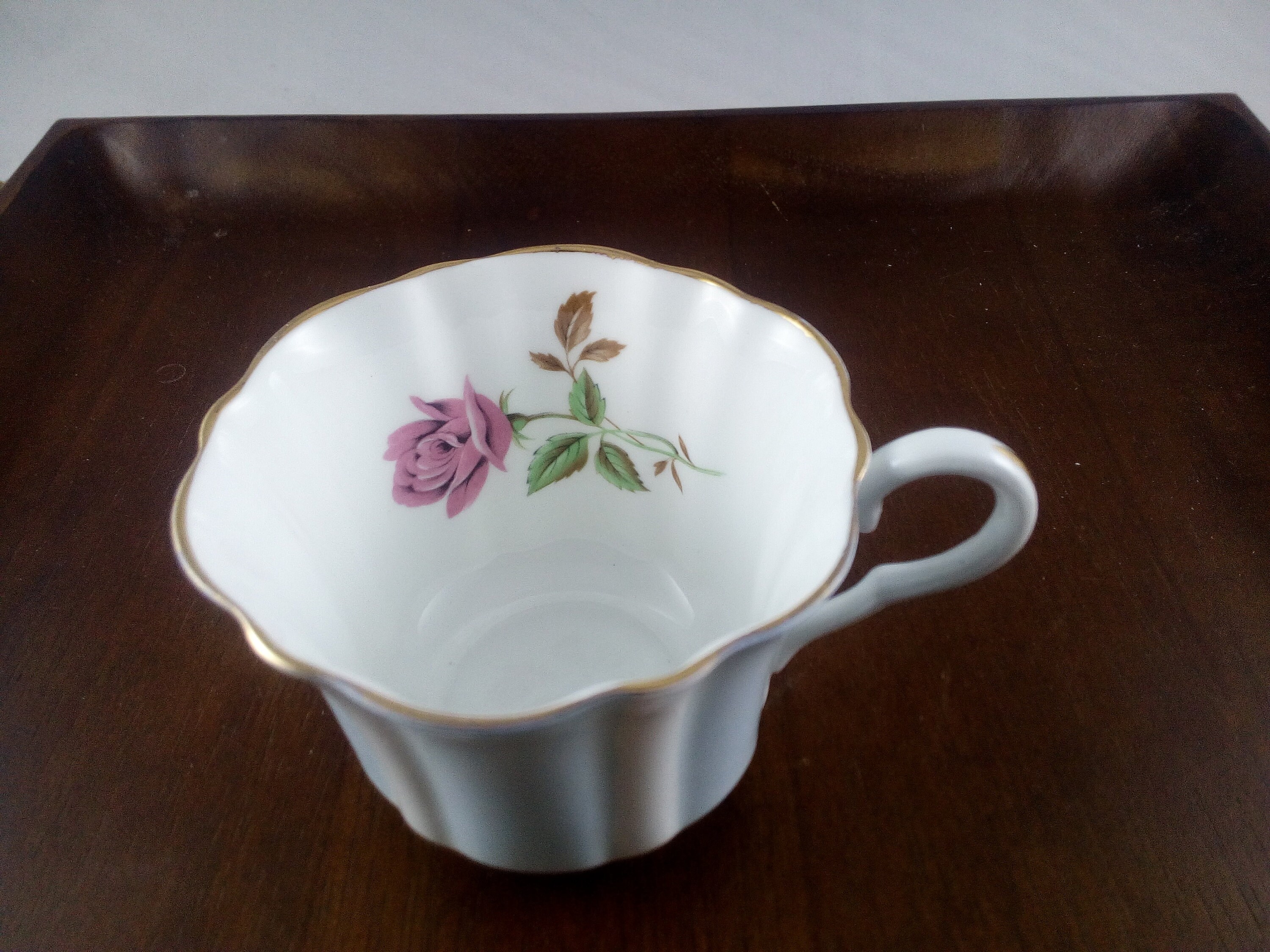 Vintage English Castle Bone China Tea Cup and Saucer Featuring - Etsy