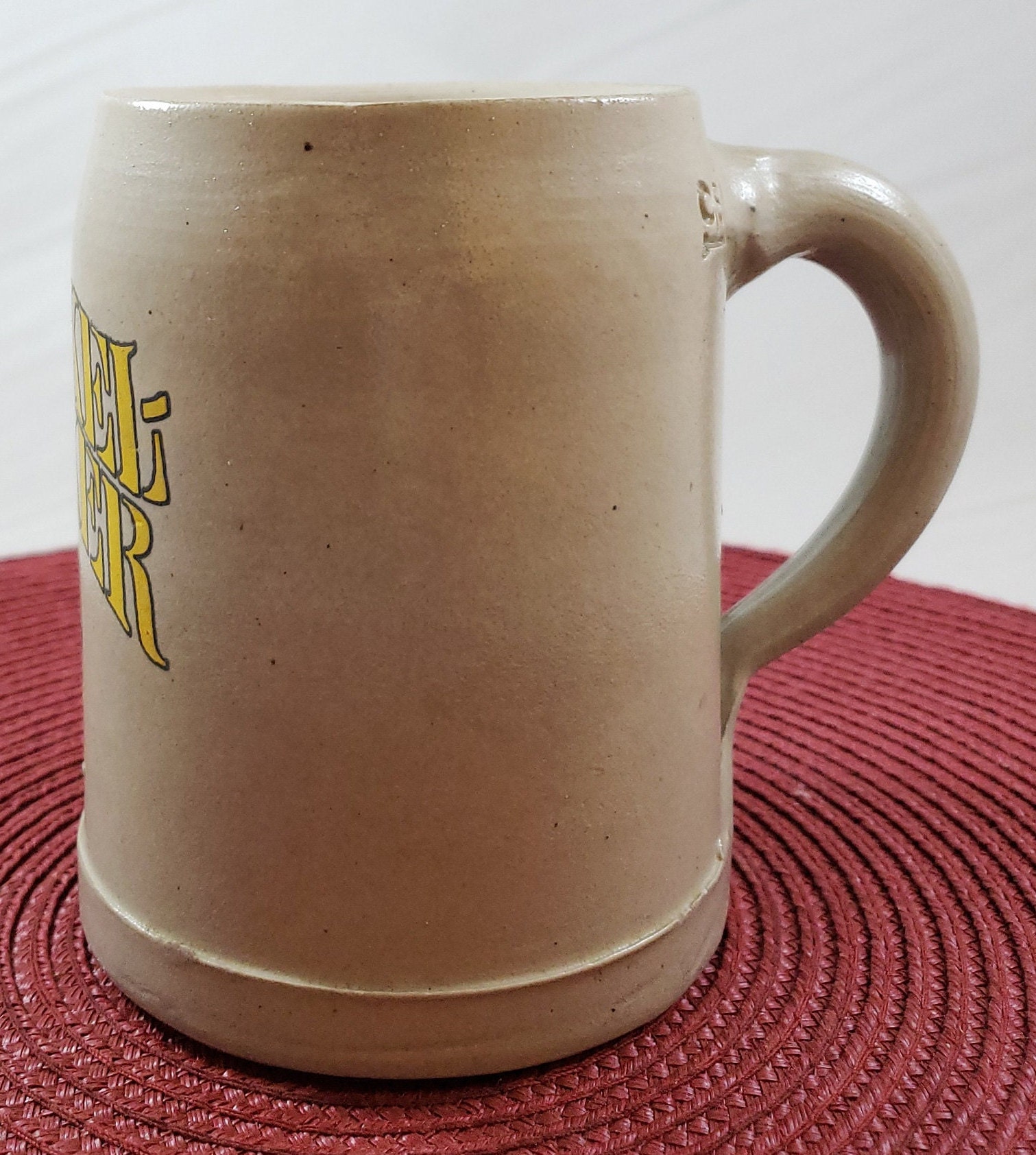 Vintage Dinkelacker CD Stoneware Beer Stein German Beer Logo - Etsy