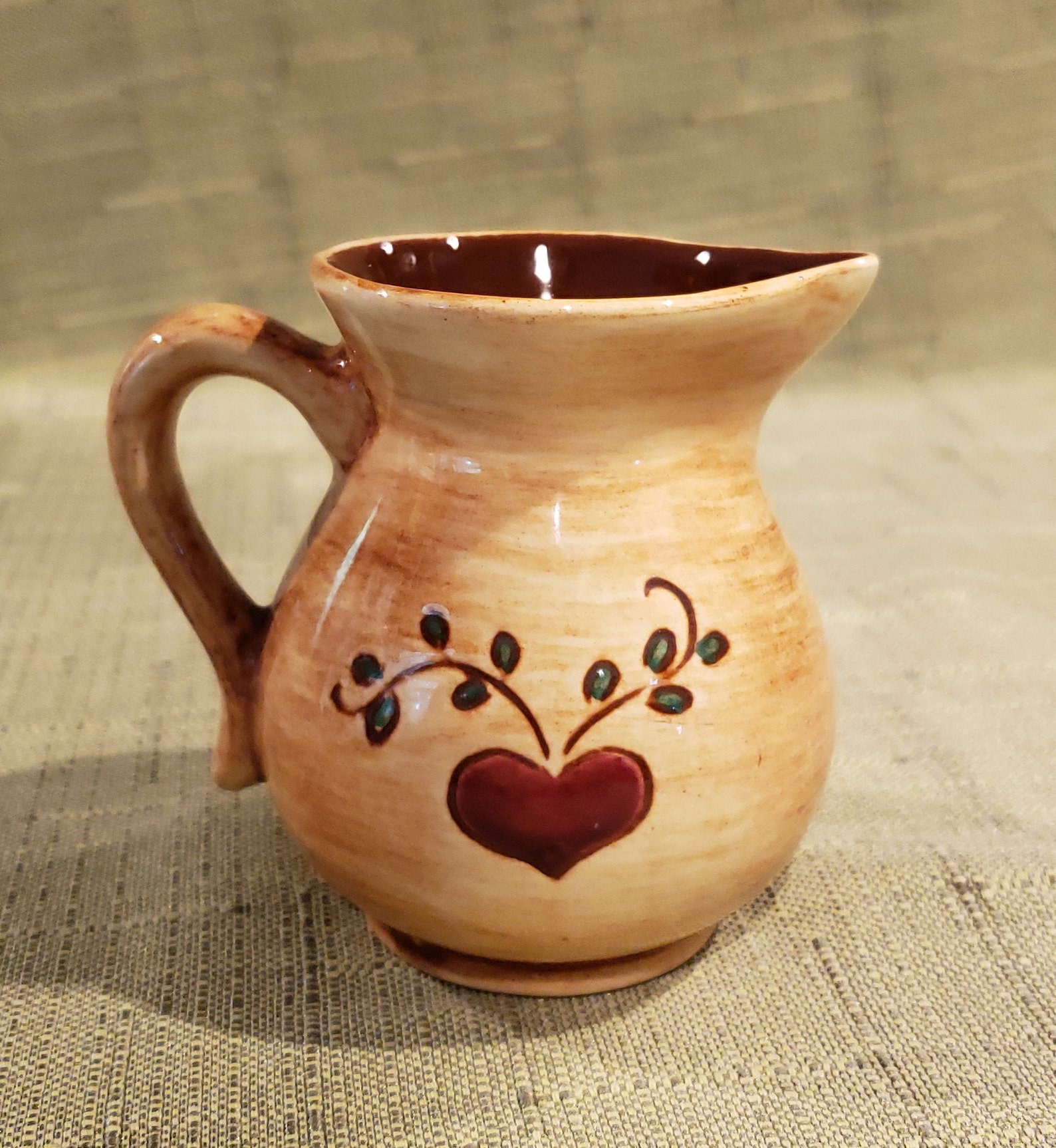 Vintage Pennsbury Pottery Creamer/small Pitcher Featuring an | Etsy