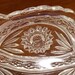 Vintage Pressed Clear Glass Triangle Shaped Trinket Dish With - Etsy