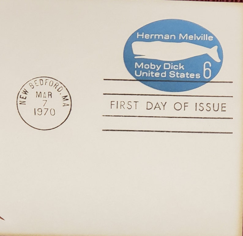 Vintage First Day of Issue Postage Stamps Herman Melville - Etsy