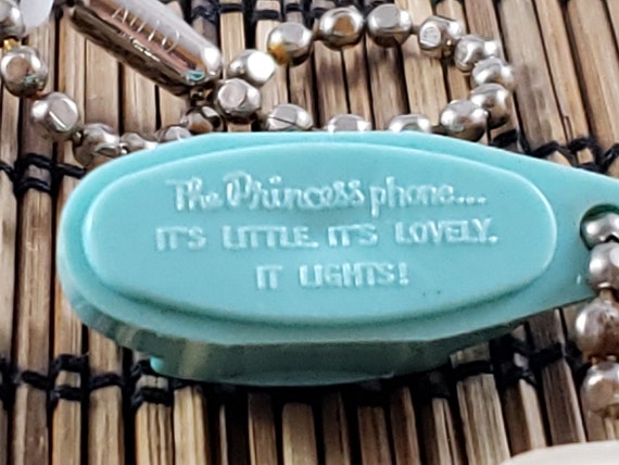 Set Of Six Vintage Blue Or White Princess Phone Keych… - Gem