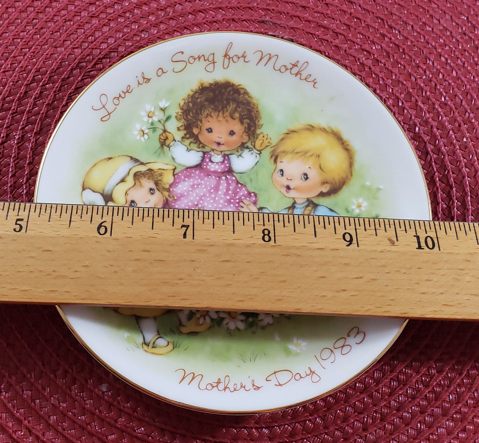 Vintage Avon 1984 Miniature Plate Love Comes in All Sizes - Etsy