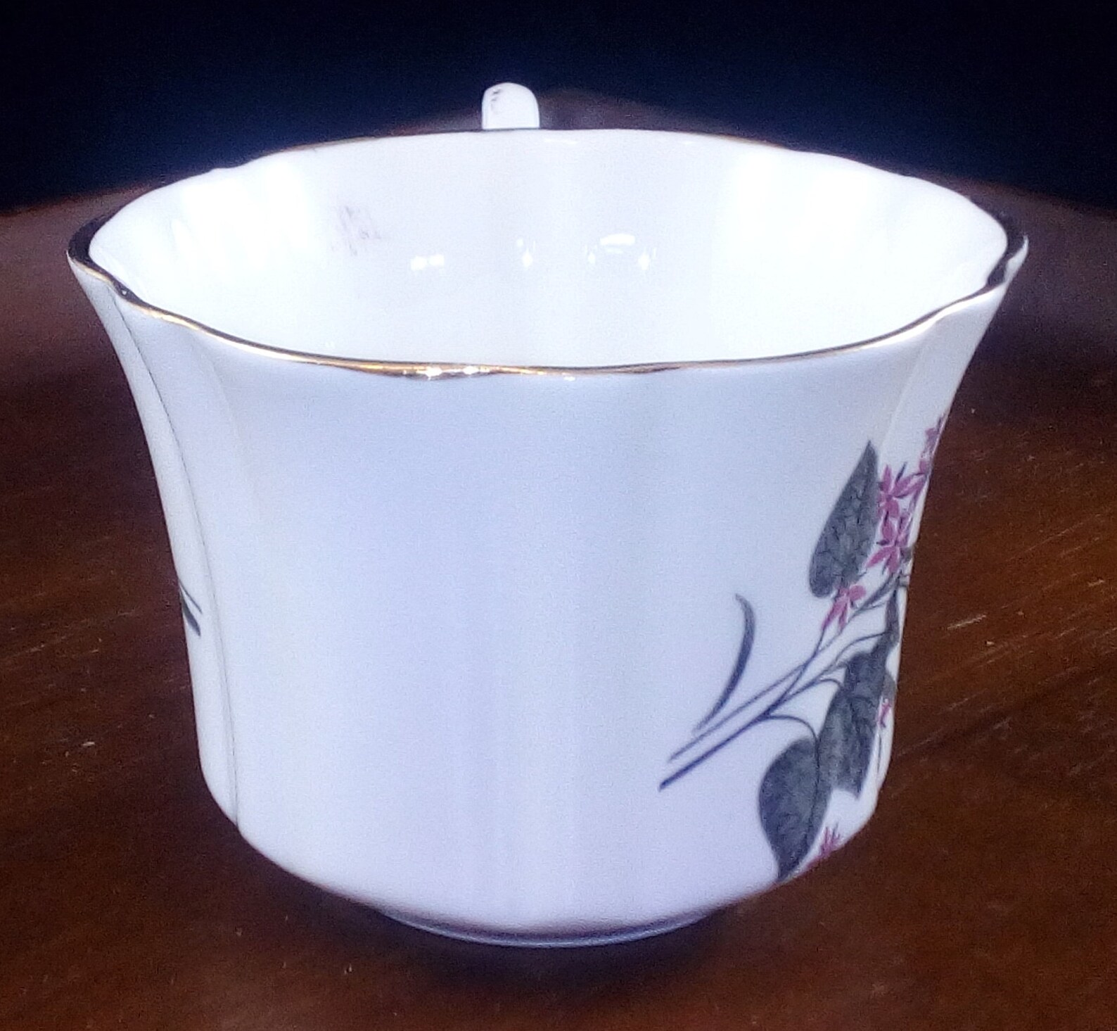 Vintage English Castle Bone China Tea Cup and Saucer Pink and - Etsy