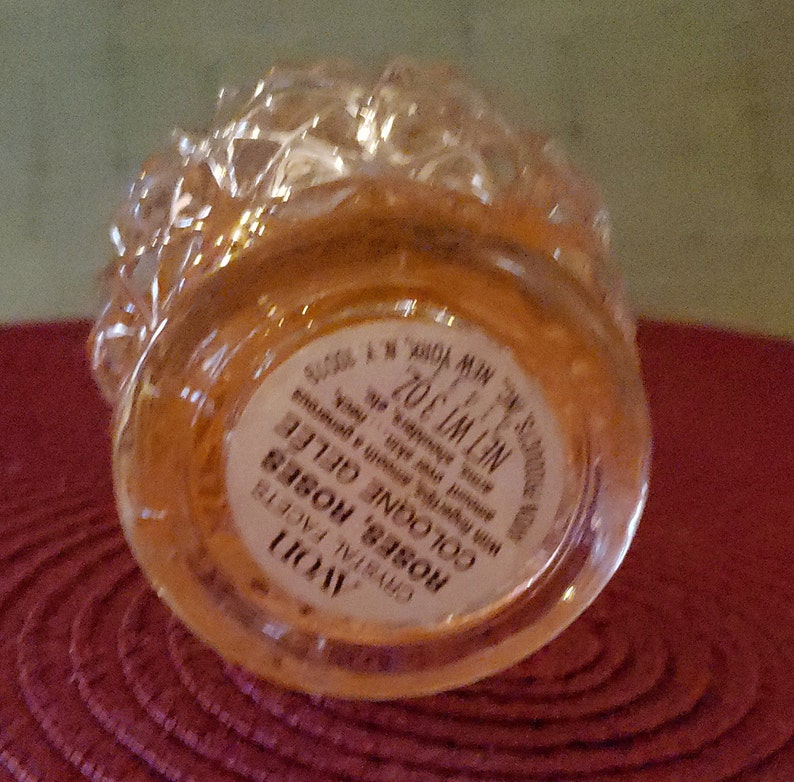 Vintage NIB Avon Crystal Facets Roses Roses Cologne Gelee - Etsy