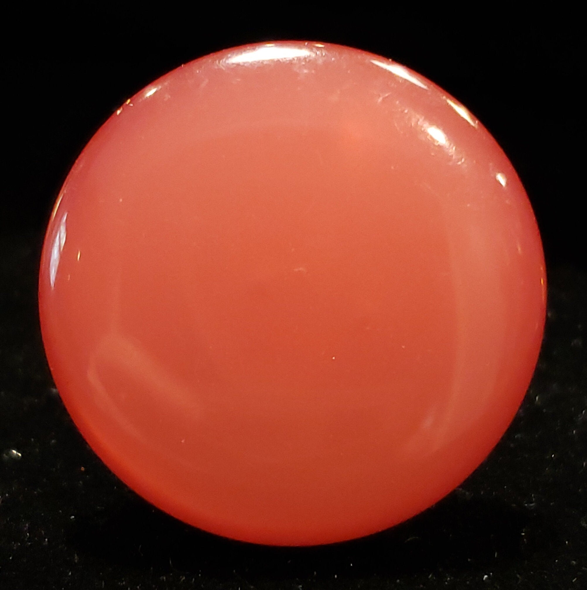 Vintage Jewelry Unsigned Rose Pink Flat Round Clip on - Etsy