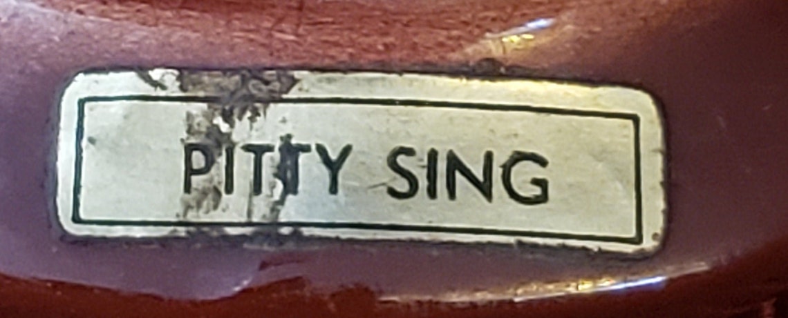 Vintage Josef Originals California Pitty Sing Porcelain - Etsy