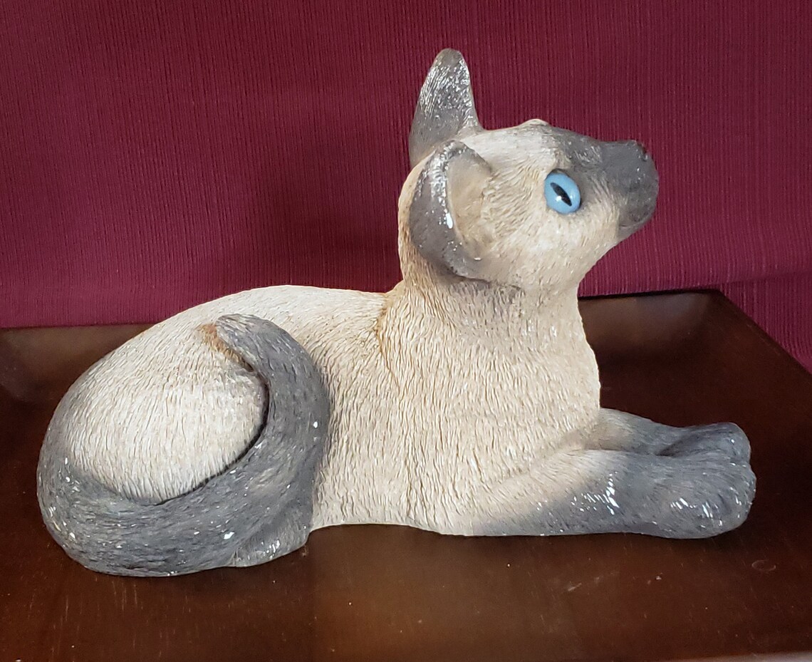 Vintage Siamese Cat by Classic Critter Siamese CC003 Produced - Etsy
