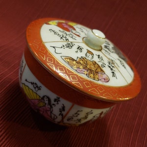 Vintage Karen Carson Creations Refresher Lidded Trinket Box With ...