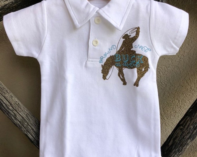 Brand New Buckaroo Baby Bodysuit, Baby Shower Idea, Baby Clothing ...