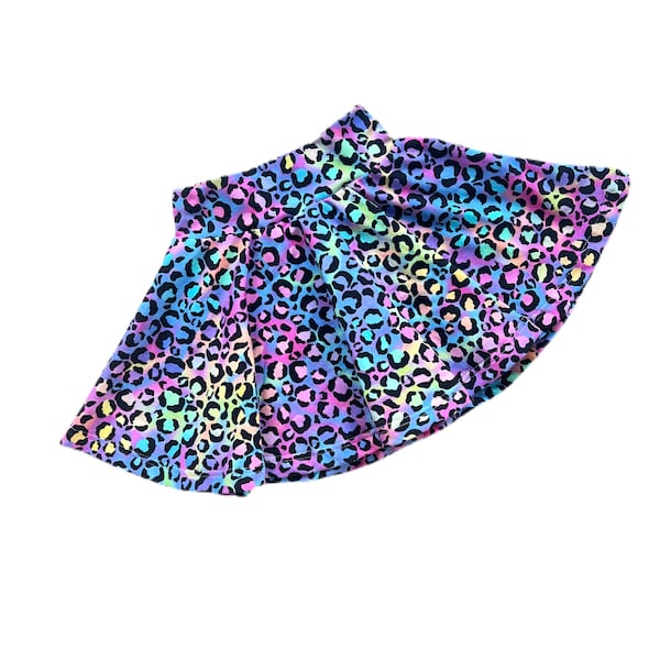 Cheetah Circle Skirt - Etsy