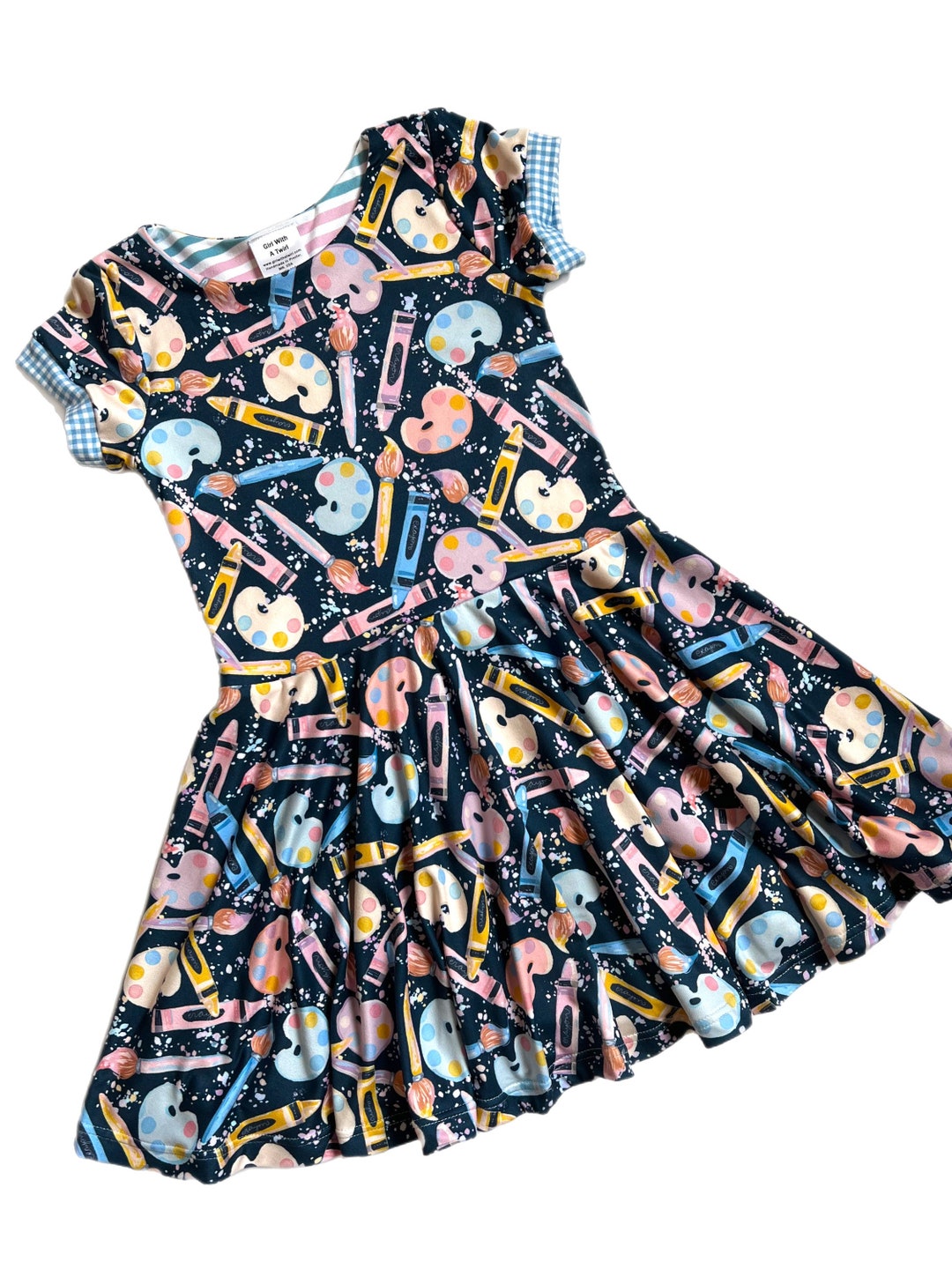 Back to School Dress, First Day of School Outfit, Kindergarten Dress ...