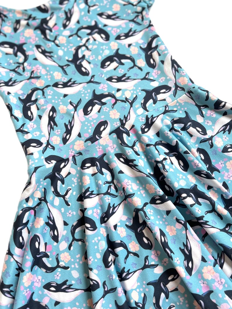Girls Ocean Whales Dress Beach Dress Beach Photos Outfit - Etsy